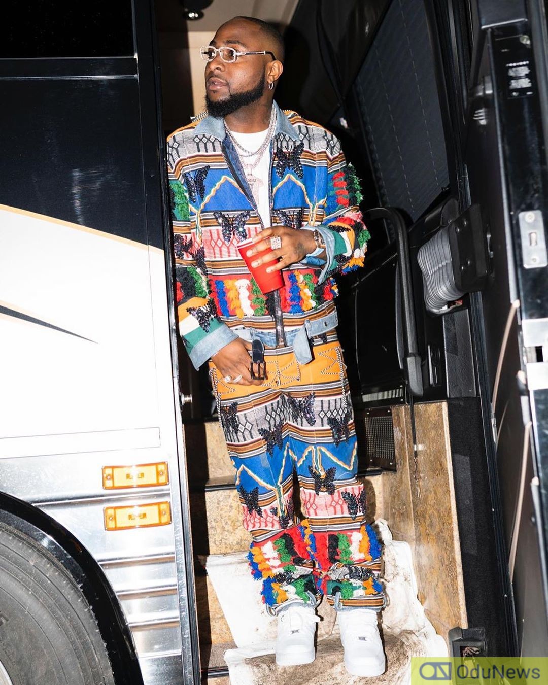 Davido Shares His Father's Reaction After First Tattoo